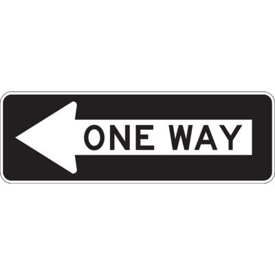 Traffic Signs - One Way Signs | Seton
