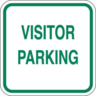Mini Parking Signs - Visitor Parking | Seton