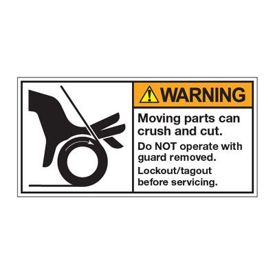 ansi warning labels