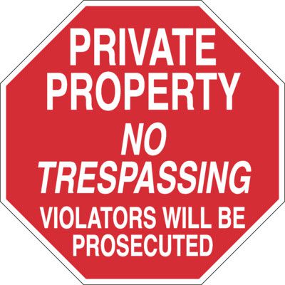 Security Stop Signs- Stop Emergency Exit Only This Door is Alarmed | Seton