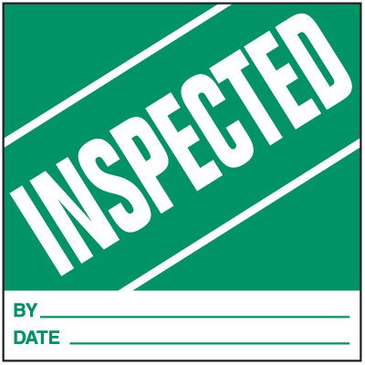 Inspected Handling Label | Seton | Seton
