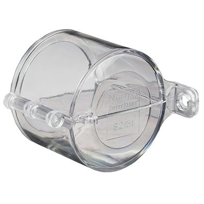 Installed Masterlock Rotary Push Button Covers, Lockout Device | Emedco