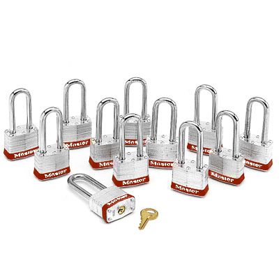Master Lock® Keyed Alike Padlock Sets | Color-Coded Security | Seton