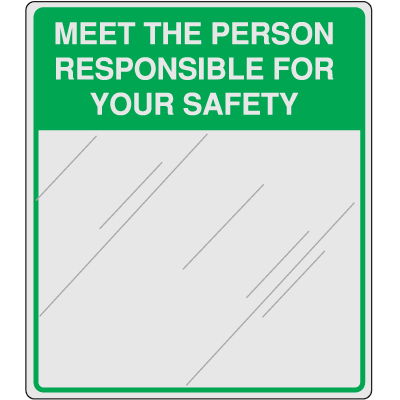 Safety Slogan Mirrors - Meet The Person Responsible For Your Safety ...