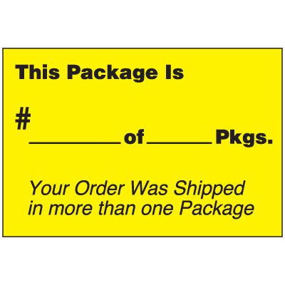 Shipping Handling Labels & Package Labels | Emedco