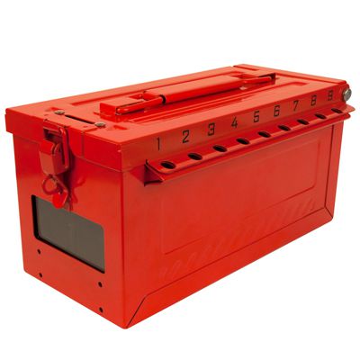 Master Lock® Portable Group Lock Box with Key Window | Seton
