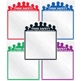 Safety Slogan Mirrors - Family Friends Company Depend On You | Seton