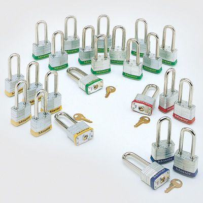Master Lock Keyed Alike Steel Padlock Set | Seton