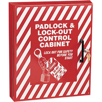 Brady® Padlock/Lockout Control Cabinet | Seton