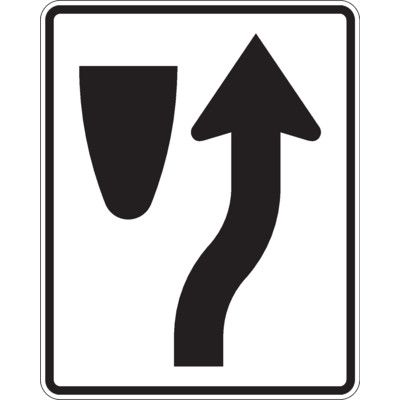 Keep Right Traffic Sign | Emedco