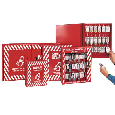 Padlock Control Cabinets, Cabinet Locks | Seton | Seton