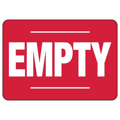 Right To Know Signs - Empty | Emedco