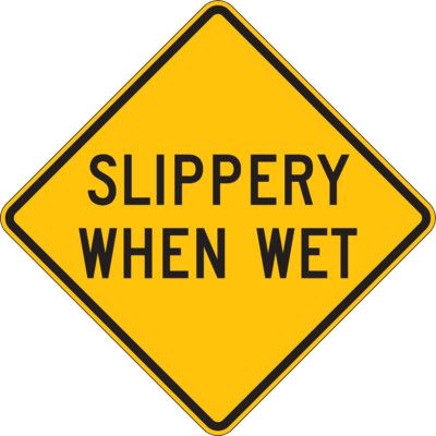 Wet Floor Signs & Slippery When Wet Signs | Seton