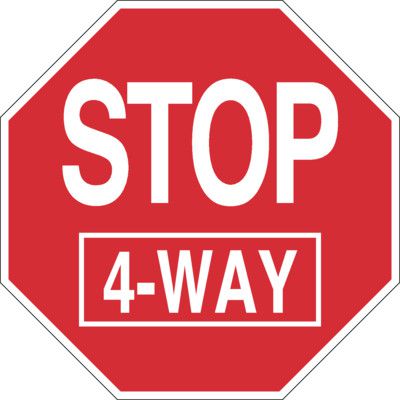 Stop Signs - Stop 4-Way|Seton Canada | Seton.ca
