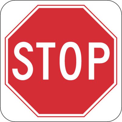 Visitor Parking Signs - Stop Sign Symbol|Seton Canada | Seton.ca