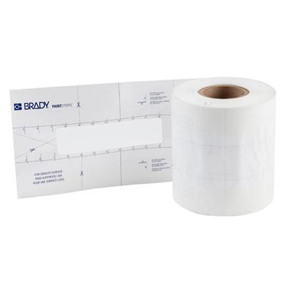 PaintStripe Dashed Floor Line Stencil | Emedco