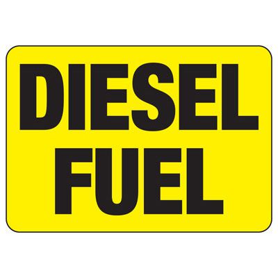 Diesel Fuel Safety Sign | Emedco