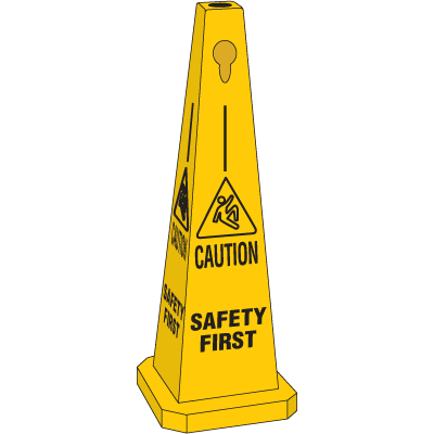 Fork Truck Caution Cones