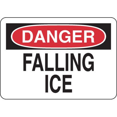 Danger Signs - Falling Ice | Seton.ca