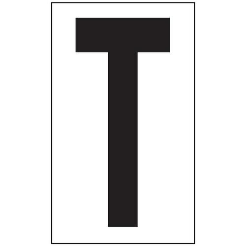 Anti-Slip Aisle Markers - T | Seton