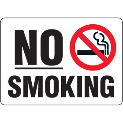 No Smoking Signs & Smoking Area Signs | Seton.ca