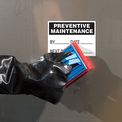 ToughWash Labels - Preventative Maintenance | Seton