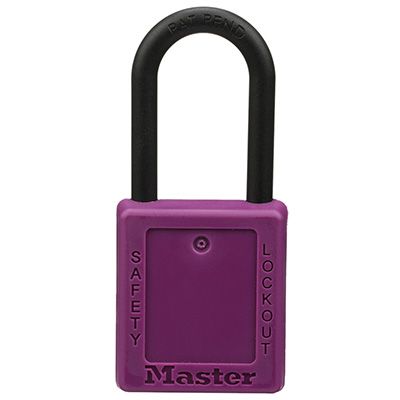 Master Lock® Dielectric Thermoplastic Safety Padlocks - Keyed ...