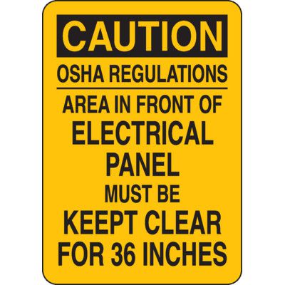 Osha Standards For Safety Signs