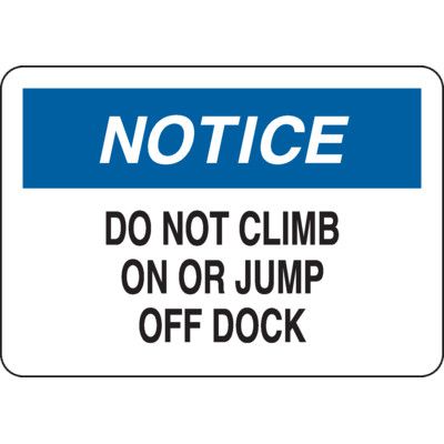 Loading Dock Signs | Seton