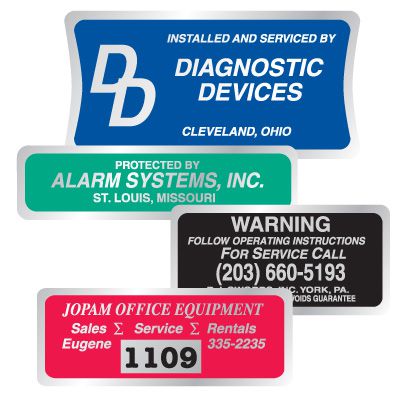 Custom Chrome Polyester Decals | Seton