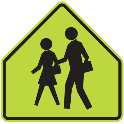 School Safety Sign - School Crossing Graphic|Seton Canada | Seton.ca