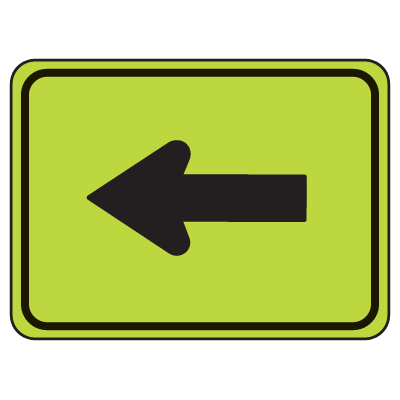 School Safety Signs - Left Arrow | Seton