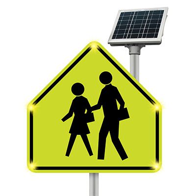 School Crossing, School Zone & More School Road Signs | Seton
