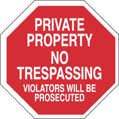 Restricted Area Signs, Restricted Access Signs | Seton