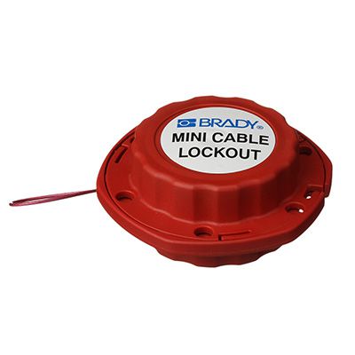 Brady Mini Cable Lock with Metal Cable (50940) | Seton