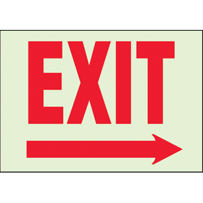 Exit, Fire & Emergency Labels | Emedco