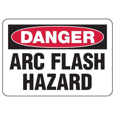 Danger Signs - Arc Flash Hazard Sign | Emedco
