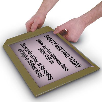 Economy Plastic Snap Frames | Seton