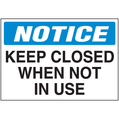 Glass Door Labels, Office Door Labels | Seton