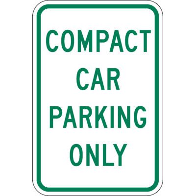 Property Parking Signs - Compact Car Parking Only | Seton