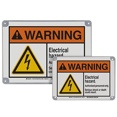 ToughWash Encapsulated Signs - Warning Electrical Hazard | Seton