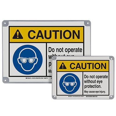 ToughWash® Encapsulated Signs - Caution Do Not Operate | Emedco