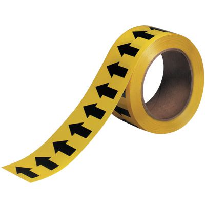 Arrows-On-A-Roll™ Pipe Marking Tape | ANSI Colors & Sizes | Seton