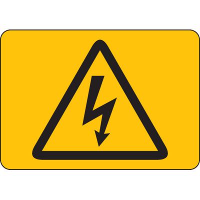 Danger High Voltage Signs | OSHA Compliant Safety Warnings | Emedco