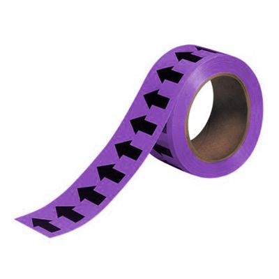 Arrows-On-A-Roll™ Pipe Marking Tape | ANSI Compliant | Seton