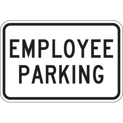 Employee Parking Signs - Employee Parking, Parking Signs | Seton