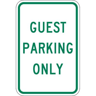 Visitor Parking Signs - Guest Parking Only|Seton Canada | Seton.ca