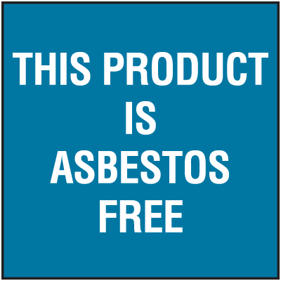 Asbestos Free Labels | Emedco