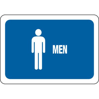 Facility Reminder Signs - Men | Seton