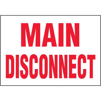 Electrical Safety Signs | High Voltage & OSHA Compliant | Emedco